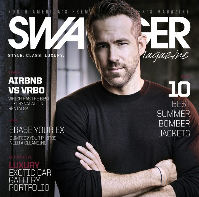 Swagger Cover Ryan Reynolds - Urbasm