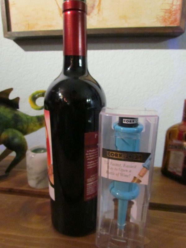 Cork Pops Wine Opener With A Champagne Surprise Urbasm